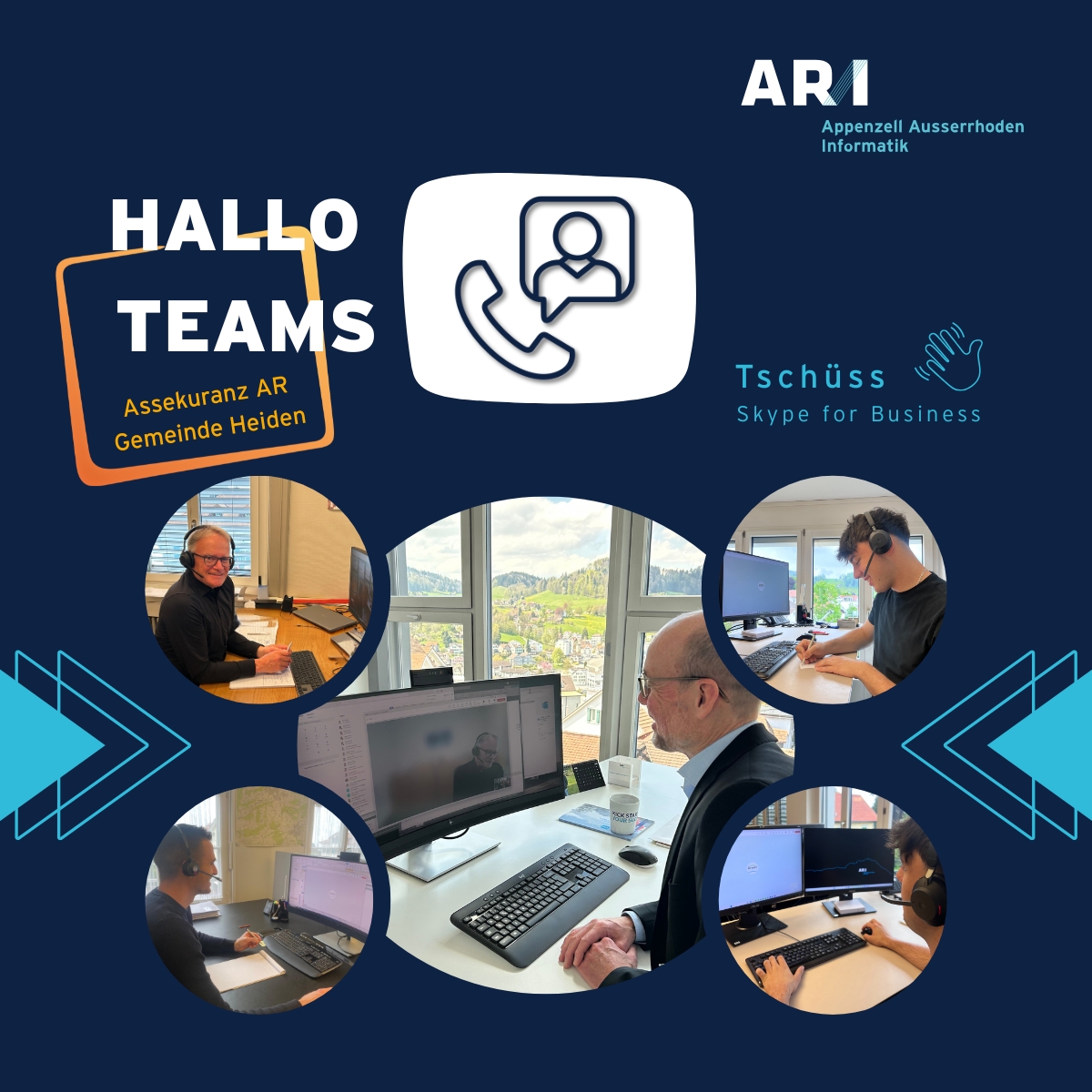 Microsoft Teams als neue Telefonielösung % - AR Informatik AG